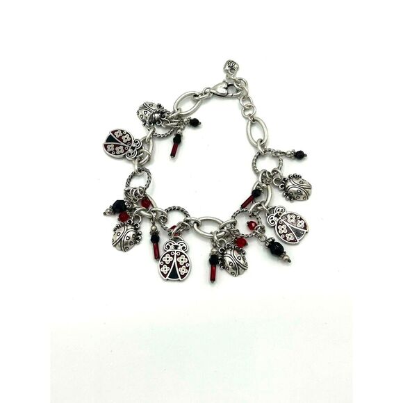 Brighton | Jewelry | Brighton Palmer Ladybug Red Black Charm Retired ...